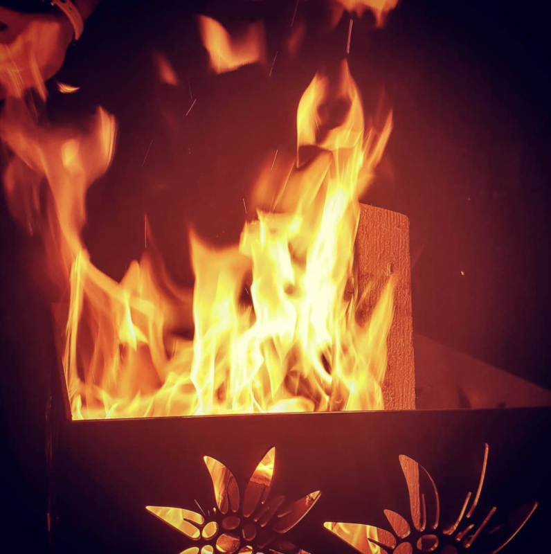 Brasero à feu de bois – METALED®